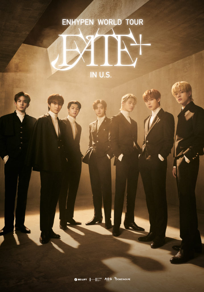ENHYPEN ANNOUNCES FATE TOUR+ IN THE U.S. • POP TOKKI